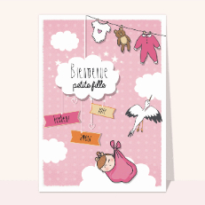 44 modèles de texte félicitations naissance fille Gratuits