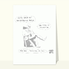 Carte humour dès 1€ - Envoi rapide - Impression de qualité