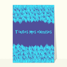 30 modèles de texte d'excuse Gratuits