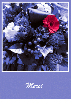 Carte Un Grand Merci Avec Une Rose : Envoyer une vraie Carte ...