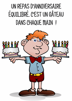 Carte Rebus Joyeux Anniversaire : Envoyer une vraie Carte Anniversaire ...