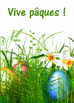 Modèle de texte de Pâques Gratuits : Message de Pâques - Merci Facteur